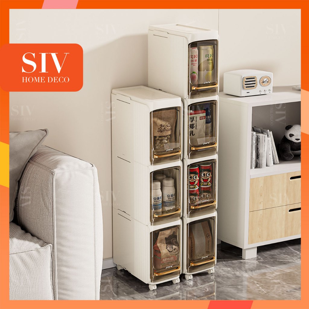 SIV Slim Space-Saving Gap Storage Cabinet | Multi-Functional Durable ...