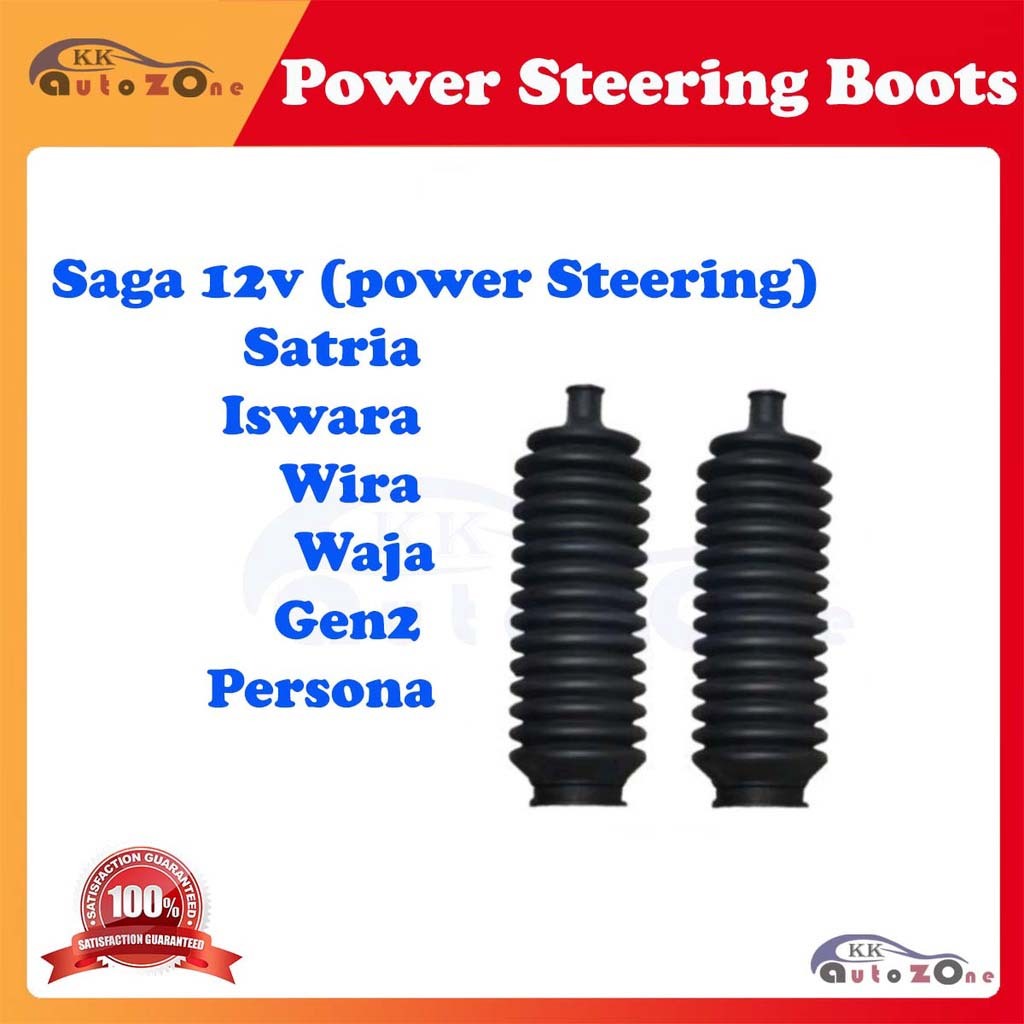 Power Steering Boots Proton Saga 12v Iswara Satria Wira Waja Gen2 ...