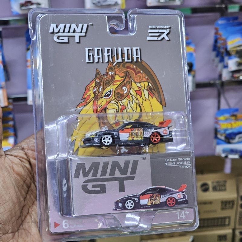 MINI GT GARUDA LB-SUPER SILHOUETTE NISSAN SILVIA S15 GARUDA MIZU ...