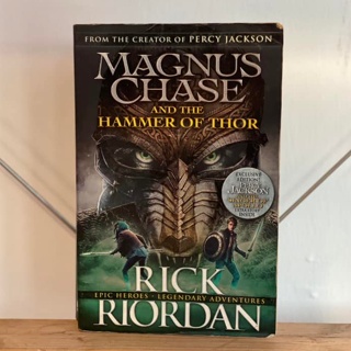Magnus Chase and The Hammer of Thor by Rick Riordan (From the creator ...