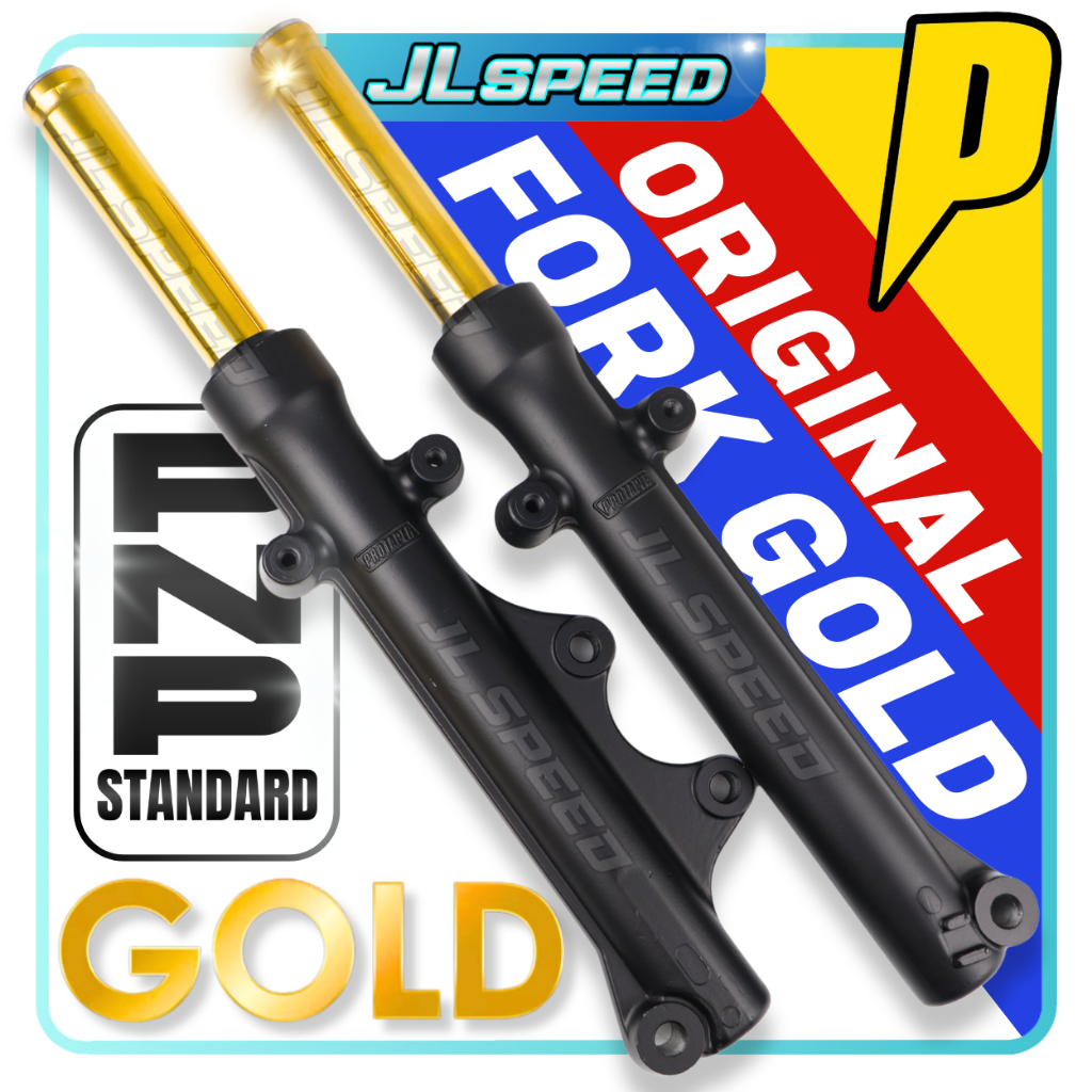 PROTAPER FRONT FORK GOLD BATANG EMAS TURUN Y15 Y16 LC135 4S 5S RS 150 ...