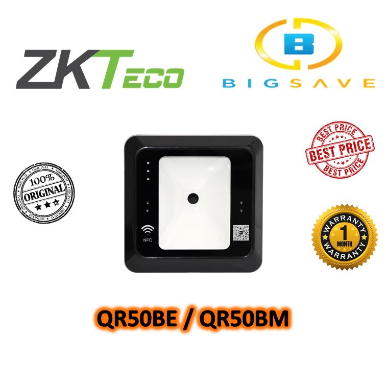 ZKTECO QR50BE / QR50BM STATIC & DYNAMIC QR CODE READER | Shopee Singapore