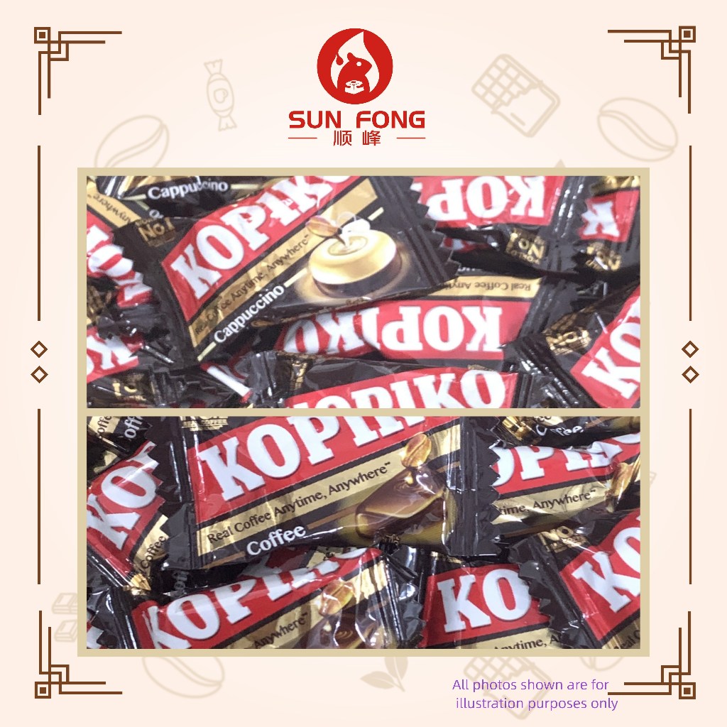 KOPIKO Coffee Candy Cappuccino Candy Halal Gula-gula 咖啡糖 卡布奇诺糖 清真 25pcs ...
