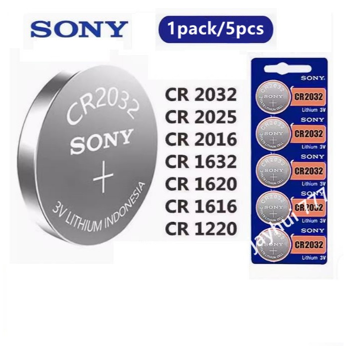 (5 pcs/1 pack)CR2032/CR2025/CR2016/CR1632/CR1620/CR1616/CR1220 Cell Coin Lithium Battery 3V For ...