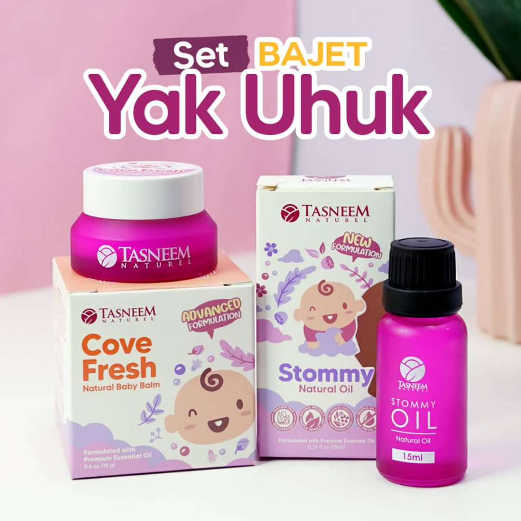 Set Yak Uhuk Tasneem Naturel Newborn Baby Balm Baby Telon Stommy CF T ...