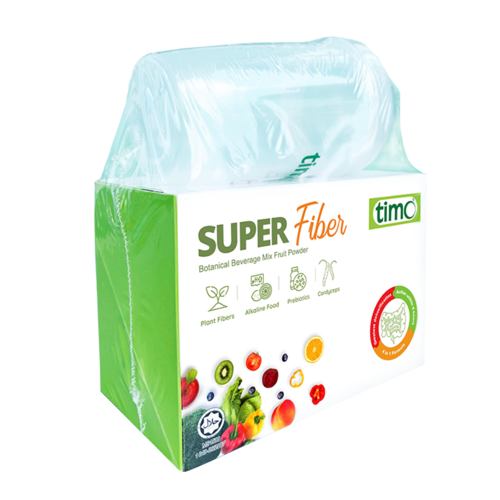 Timo Super Fiber (10g x 30's FREE SHAKER)(Exp Date: 2026 | Shopee Singapore