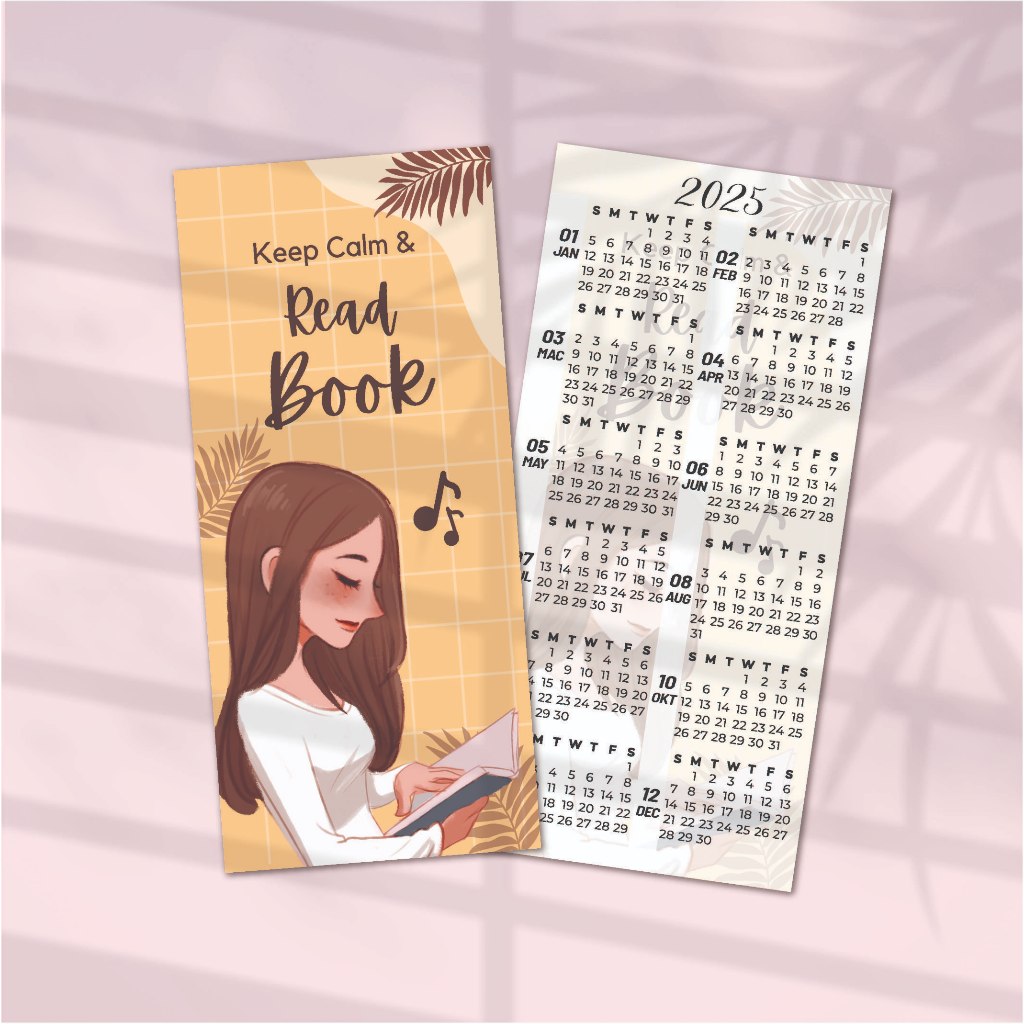 CALENDAR 2025/KALENDAR 2025 BOOKMARK / DOORGIFT / / STUDENT / TEACHER ...
