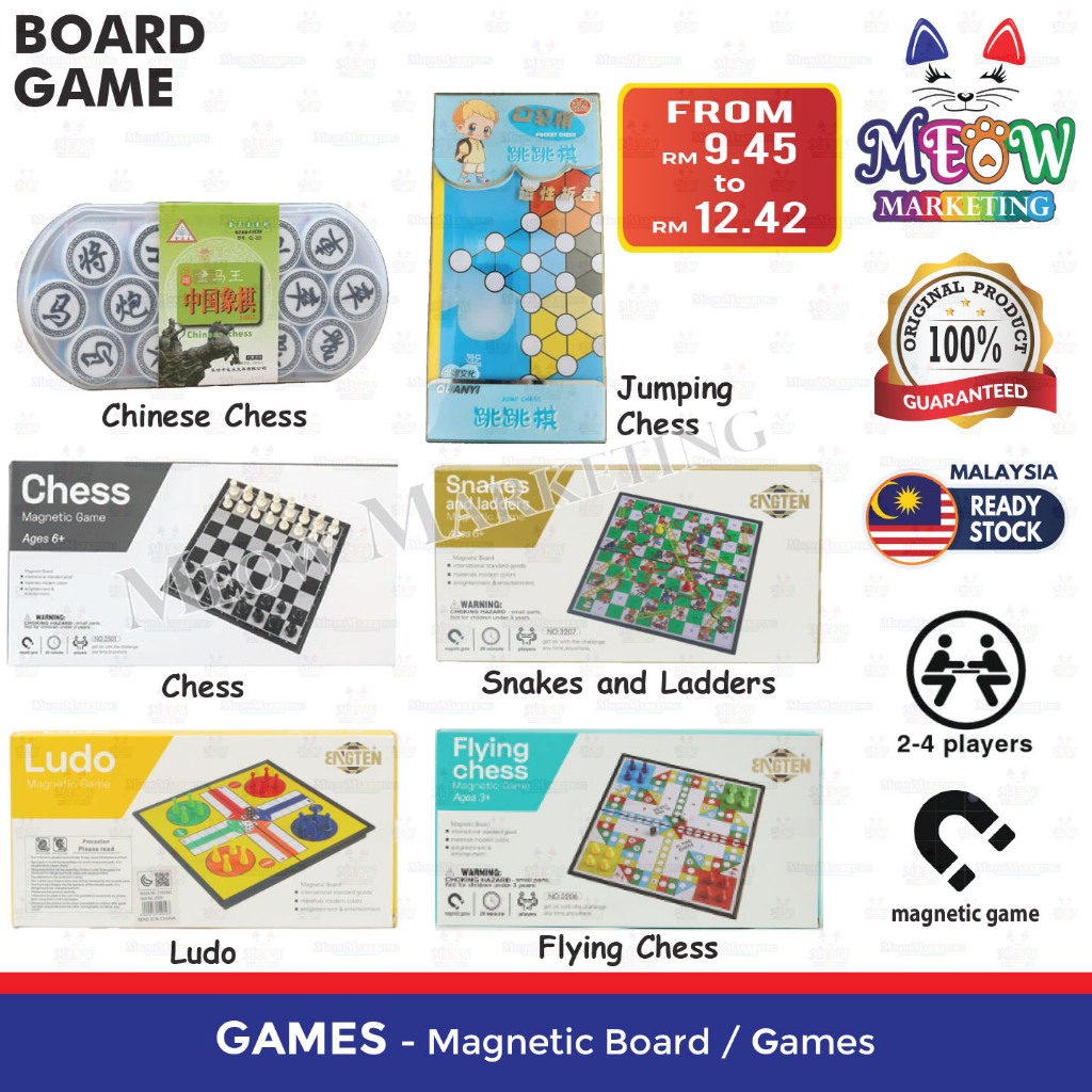 Premium and Folding Board Game - Jumping Chess Chess/Chess/Flying Chess ...
