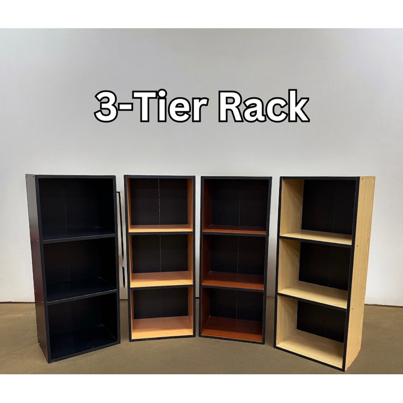 3 Tier DIY High Quality Multipurpose Wooden Rack / Book Rak/ Utility ...