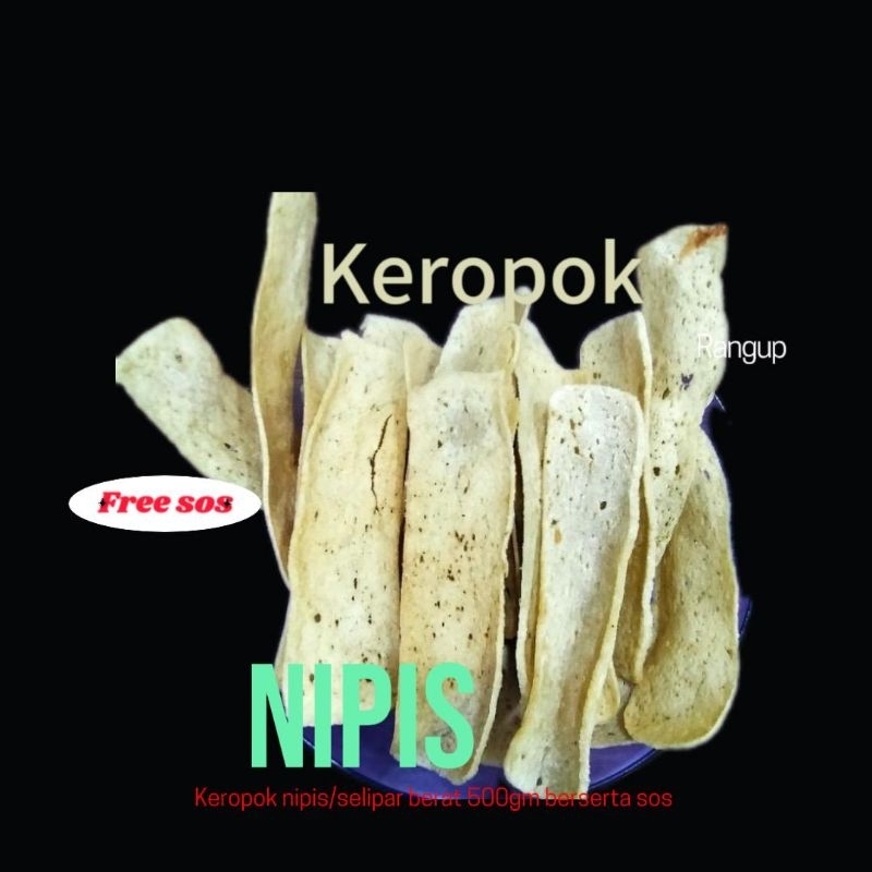 Lipar crackers@viral thin crackers, terengganu crackers weighing 1 pack ...
