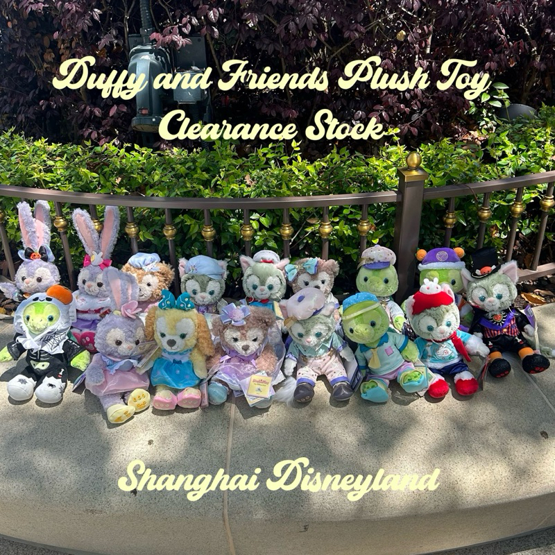 Duffy and Friends Plush Toys Shanghai Disneyland ) | Shopee Singapore