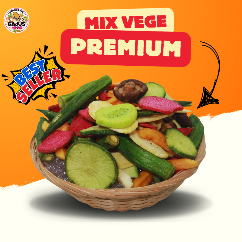 KEREPEK SAYURAN MIX BUAH-BUAHAN VIRAL / MIX DRIED FRUIT & VEGETABLES ...