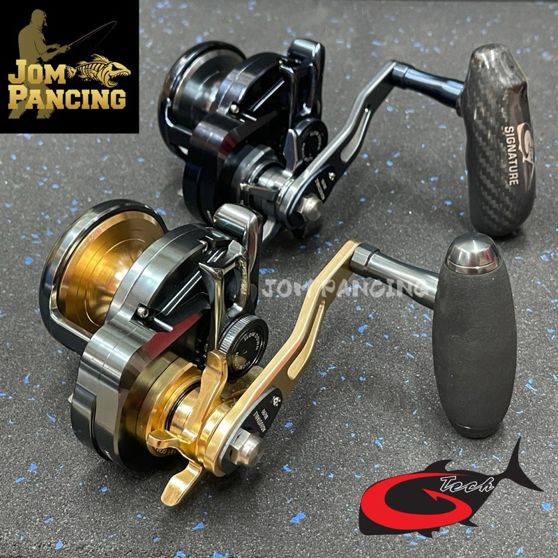 【Jom Pancing】G-TECH SW STRIKE OCEAN JIGGER MULTIPLIER DEEP SEA SW ...