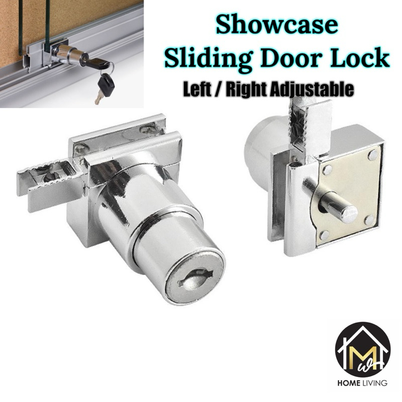 【glass Showcase Sliding lock】 glass cabinet lock Sliding cupboard lock ...