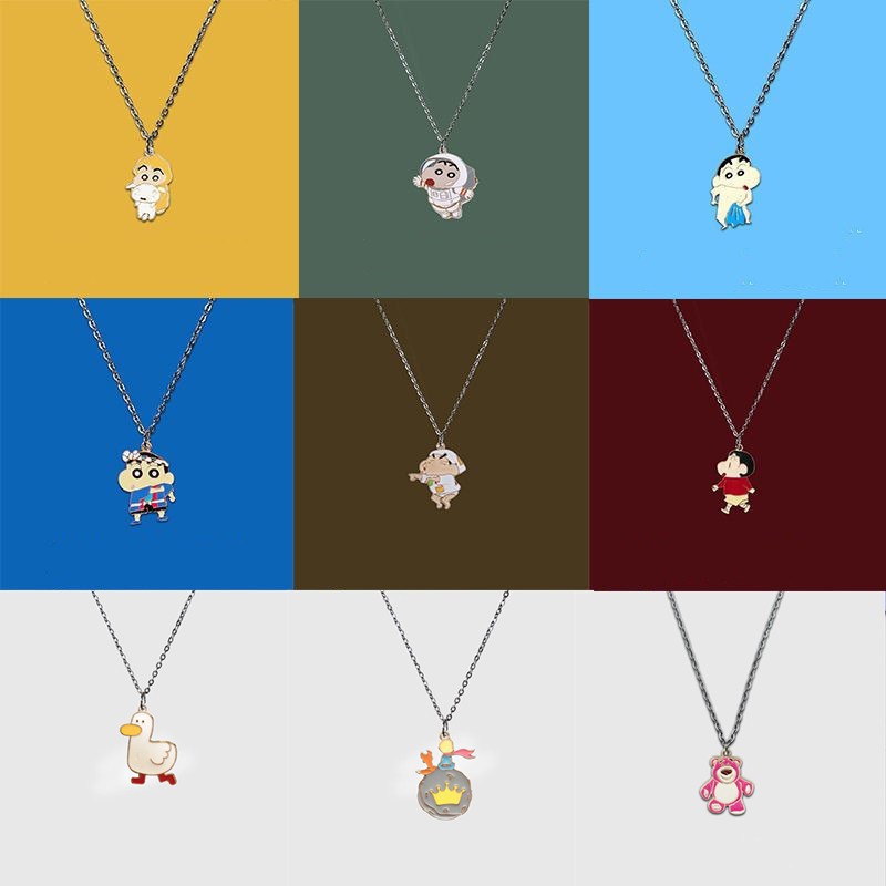 Cartoon Cute Neckless Crayon Shin Chan Korean Style Japanese Style ...