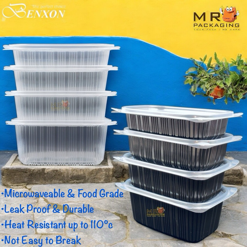 Benxon RT-750 RT-1000 Rectangular Container & Lid ( 50sets± ...