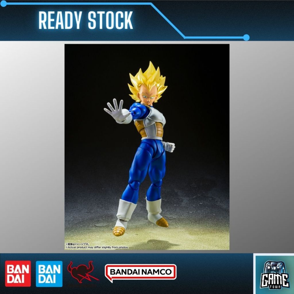 Bandai Tamashii SHF S.H.Figuarts Super Saiyan Vegeta -Awakened Super Saiyan Blood- [Dragon Ball ...