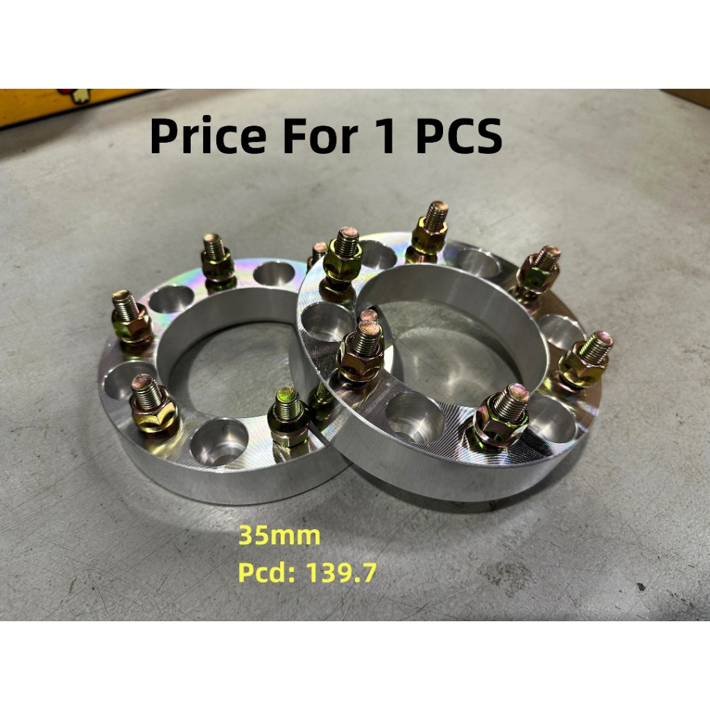 Wheel Spacer Adaptor Rim Spacer 35mm Aluminium For Ford Ranger Toyota ...