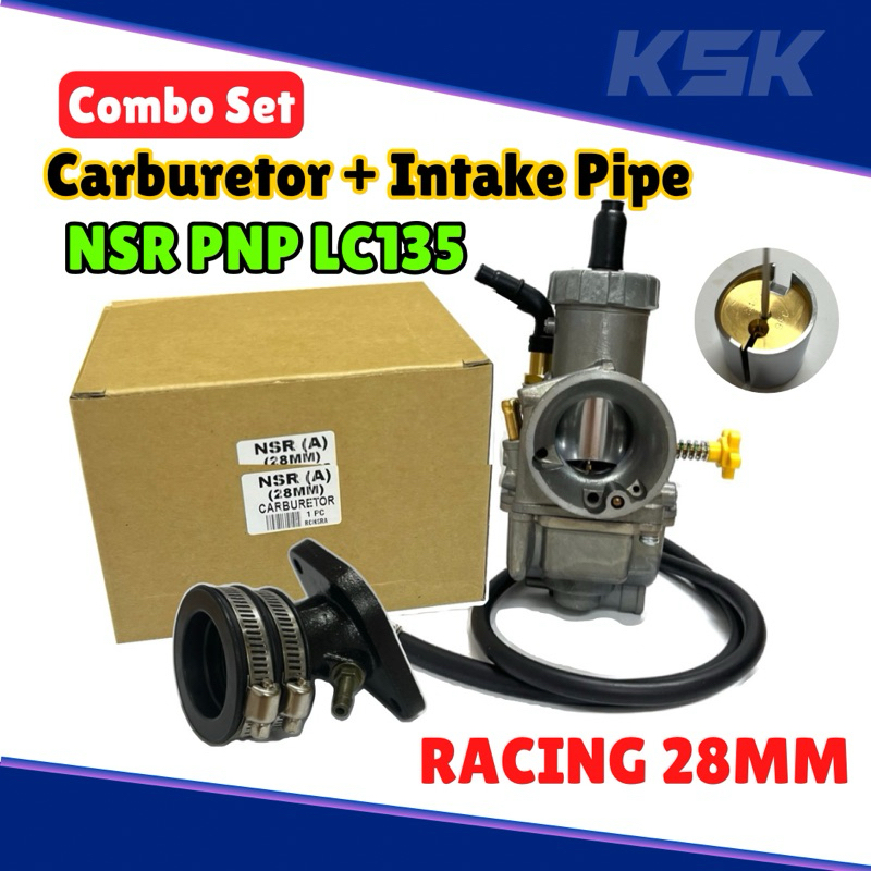 Carburetor NSR SP(28mm)(Senang Setting)PNP LC135 CARB NSR 28 RACING EX5 WAVE100 WAVE125 LC135 ...