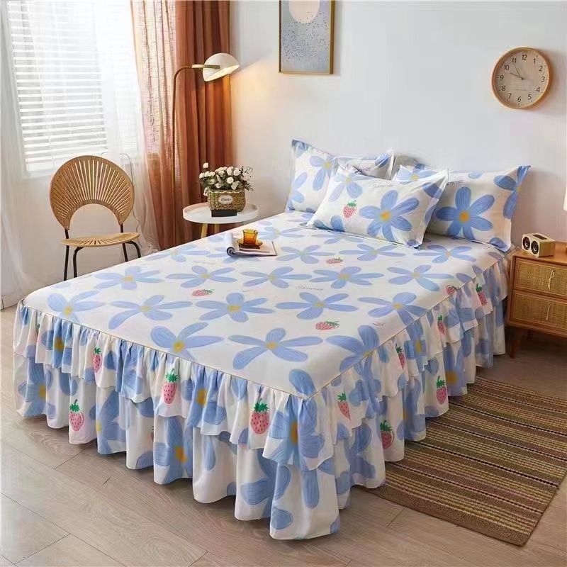 IN KLANG 3 IN 1 SET QUEEN SIZE ROPOL CADAR BEDSHEET | Shopee Singapore
