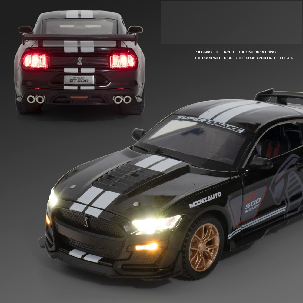 Ford Mustang Shelby GT500 Diecast Car Collection Model Car Mustang ...