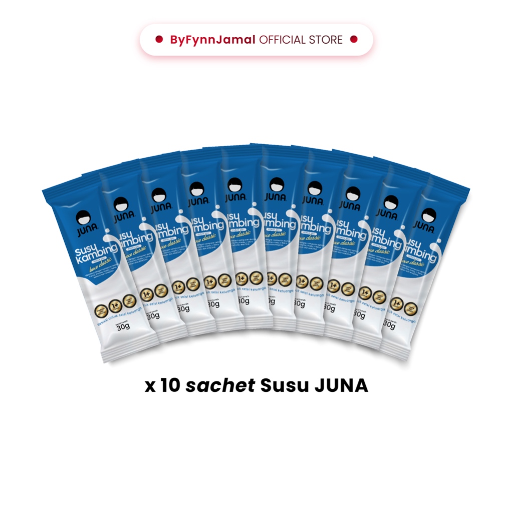 Combo Sachet Goat Milk JUNA 30g Chocolate & Strawberi by Fynn Jamal ...