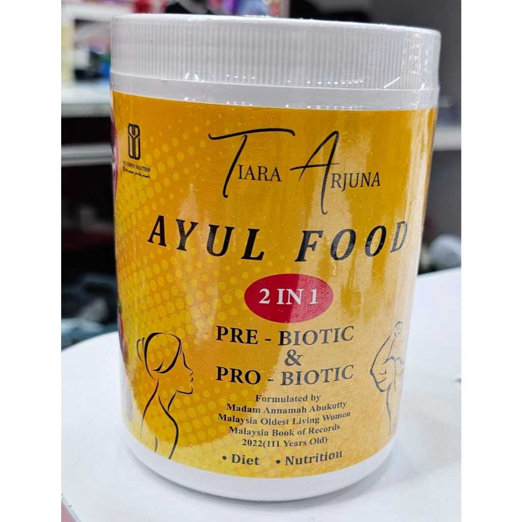 TIARA ARJUNA AYUL FOOD 500G 2IN1 PRE AND PRO BIOTIC | Shopee Singapore