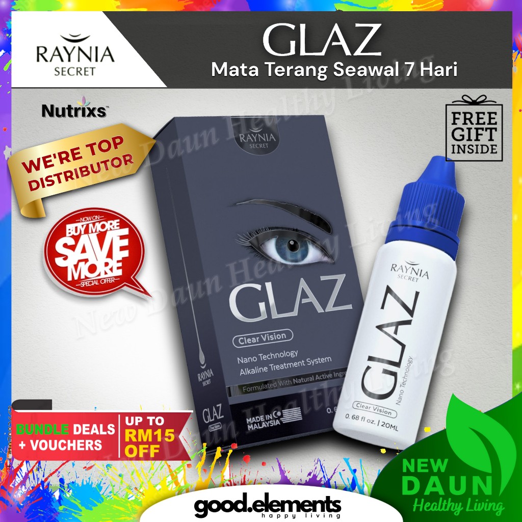 MATA Glaz EYE DROP EYE REMOVAL Cataracts Nearsightedness Pain Itching ...