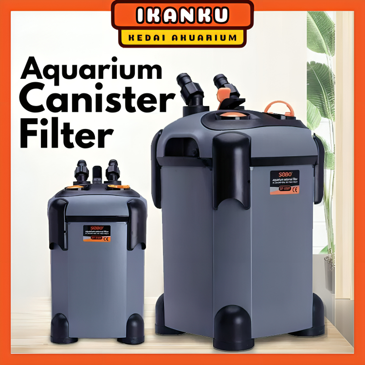 SOBO Canister External Filter / UV with Aquarium Pump SF-650F SF-850F ...