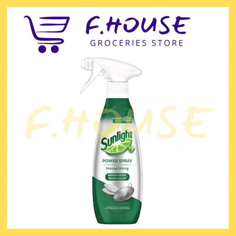 Sunlight Dishwashing Liquid Power Spray (300ml) | Shopee Singapore