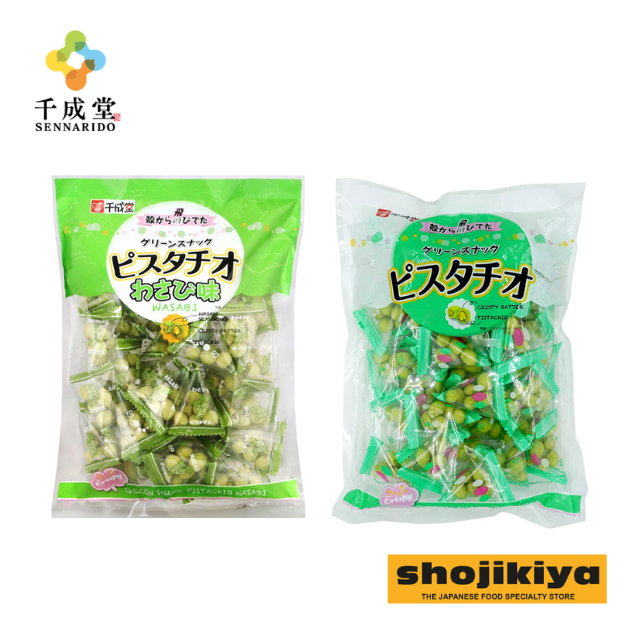 Sennarido Green Snack Pistachio / Wasabi | Shopee Singapore