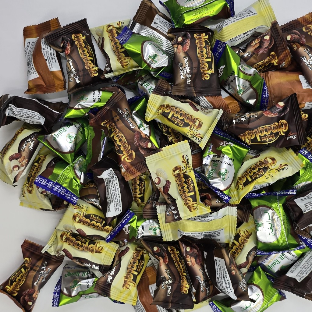 Assorted Date Chocolates | Aneka coklat kurma | only Date Chocolate ...