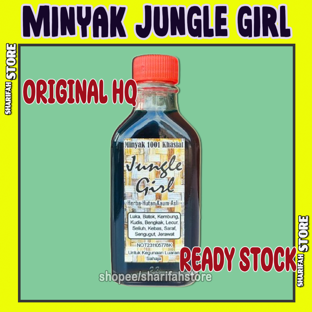 JUNGLE GIRL OIL 1001 TYPICAL HQ OIL | Shopee Singapore