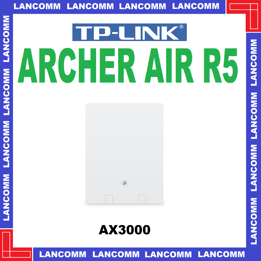 TP-LINK ARCHER AIR R5 AX3000 Dual-Band Wi-Fi 6 Air Router | Shopee ...