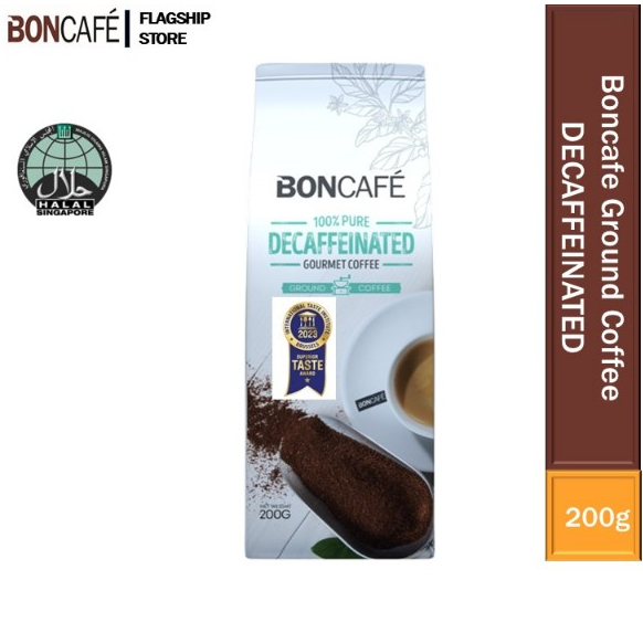 Boncafe Decaffeinated Ground Coffee / Coffee Powder 200g - 2023 ...