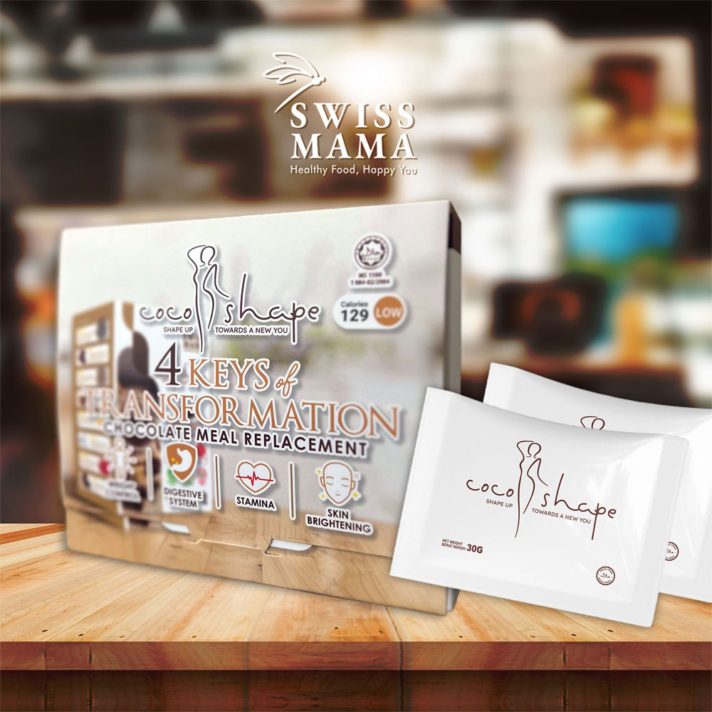 Halal - Swiss Mama Coco Shake Chocolate Nutrition Drink Envelope Travel ...