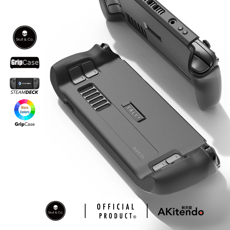 Skull & Co Gripcase & Front Cover SD For Steam Deck / Steam Deck OLED ...