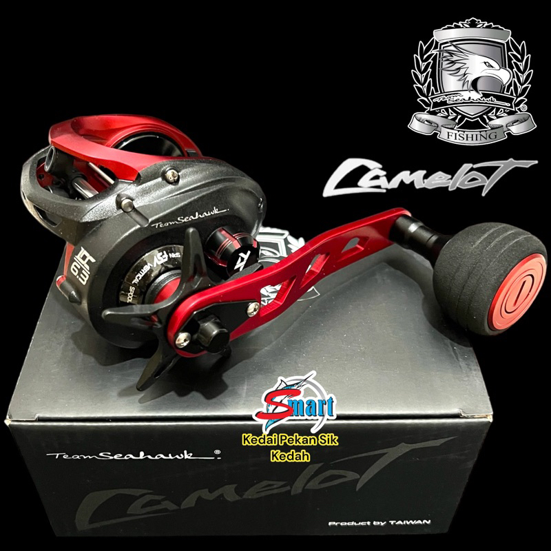 TEAM SEAHAWK CAMELOT JIGGING REEL | Shopee Singapore