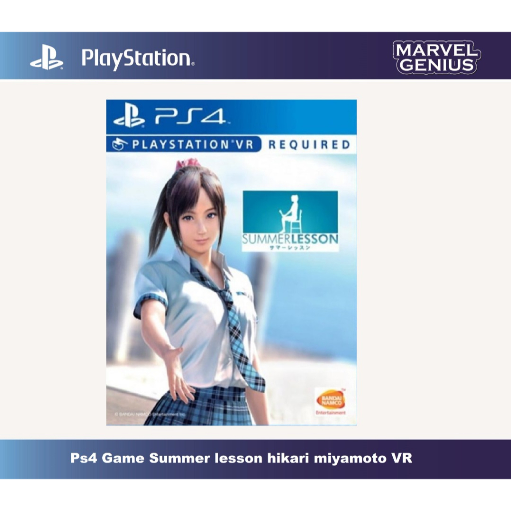 PS4 GAME SUMMER LESSON HIKARI MIYAMOTO [PSVR REQUIRED] (ENGLISH ...