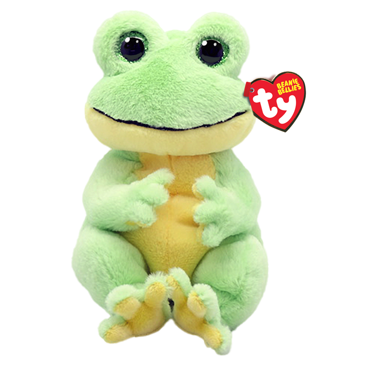 Ty Beanie Boos Snapper The Green Frog Belly Soft Toys | Shopee Singapore