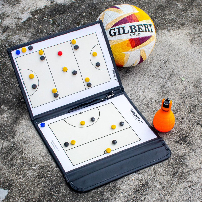Trident Netball Magnetic Coaching Folio Coaching Board Folder File Type ...