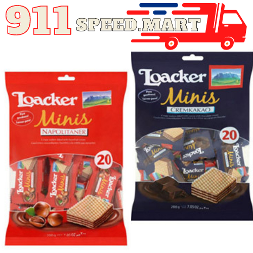 [911] Loacker Mini Wafer Value Pack 20s | Shopee Singapore