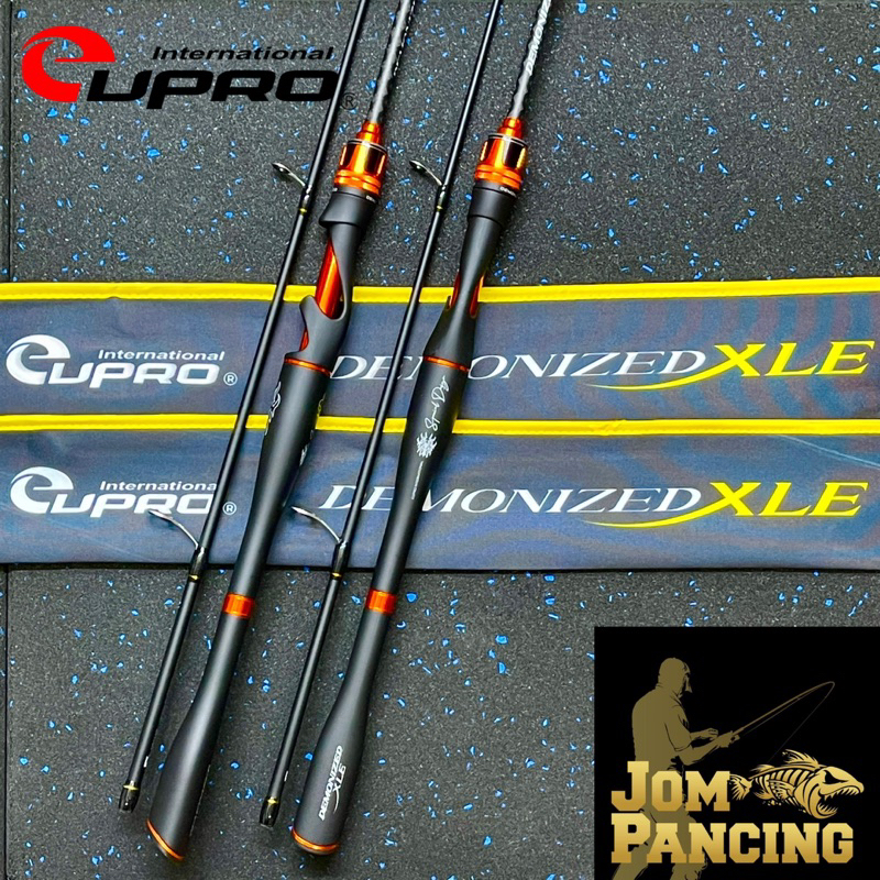 【Jom Pancing】EUPRO DEMONIZED XLE FUJI CARBON SPINNING BC BAITCASTING ...