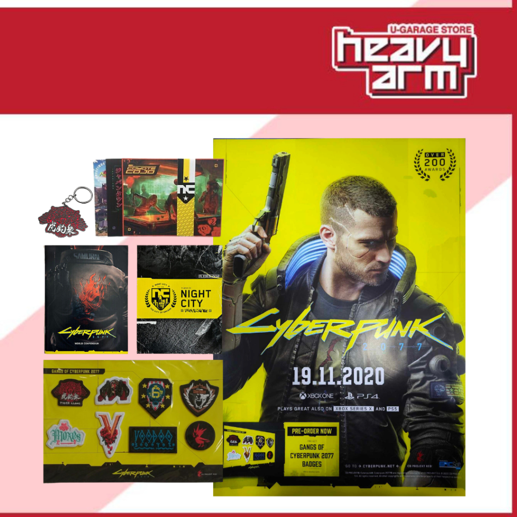 PS4 Cyberpunk 2077 Poster A2 | Cyberpunk 2077 Badges | Cyberpunk 2077 ...
