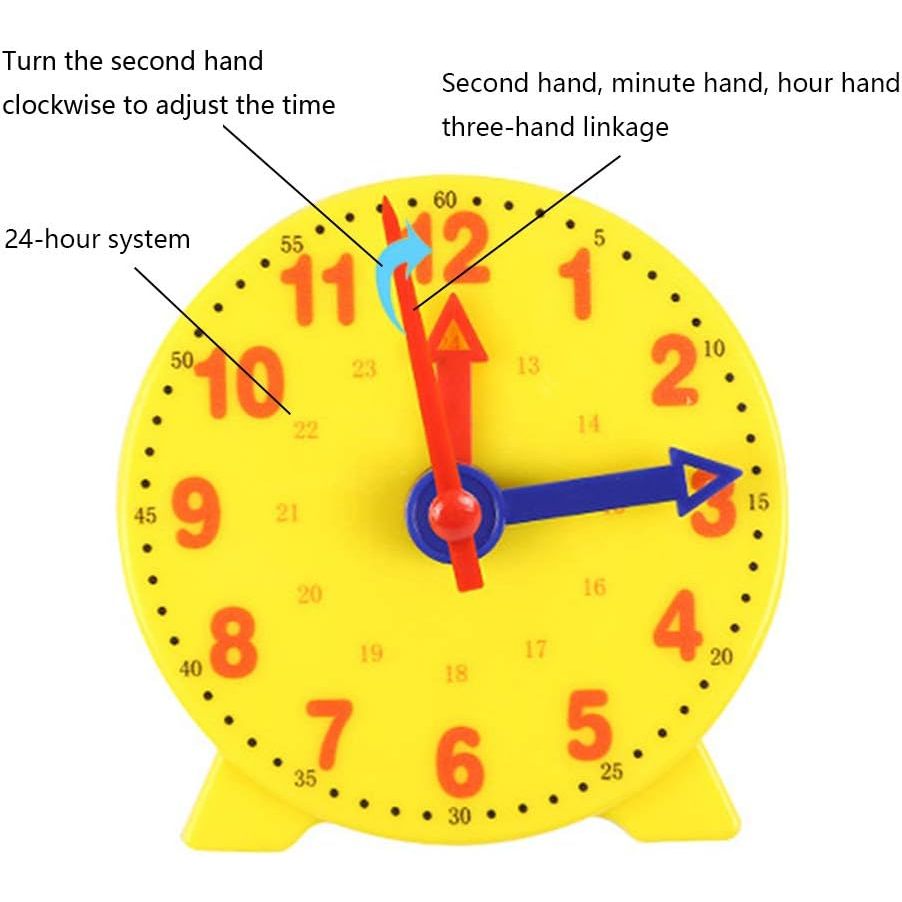 Learning Clock for kids, Teaching clocks for children time teaching ...