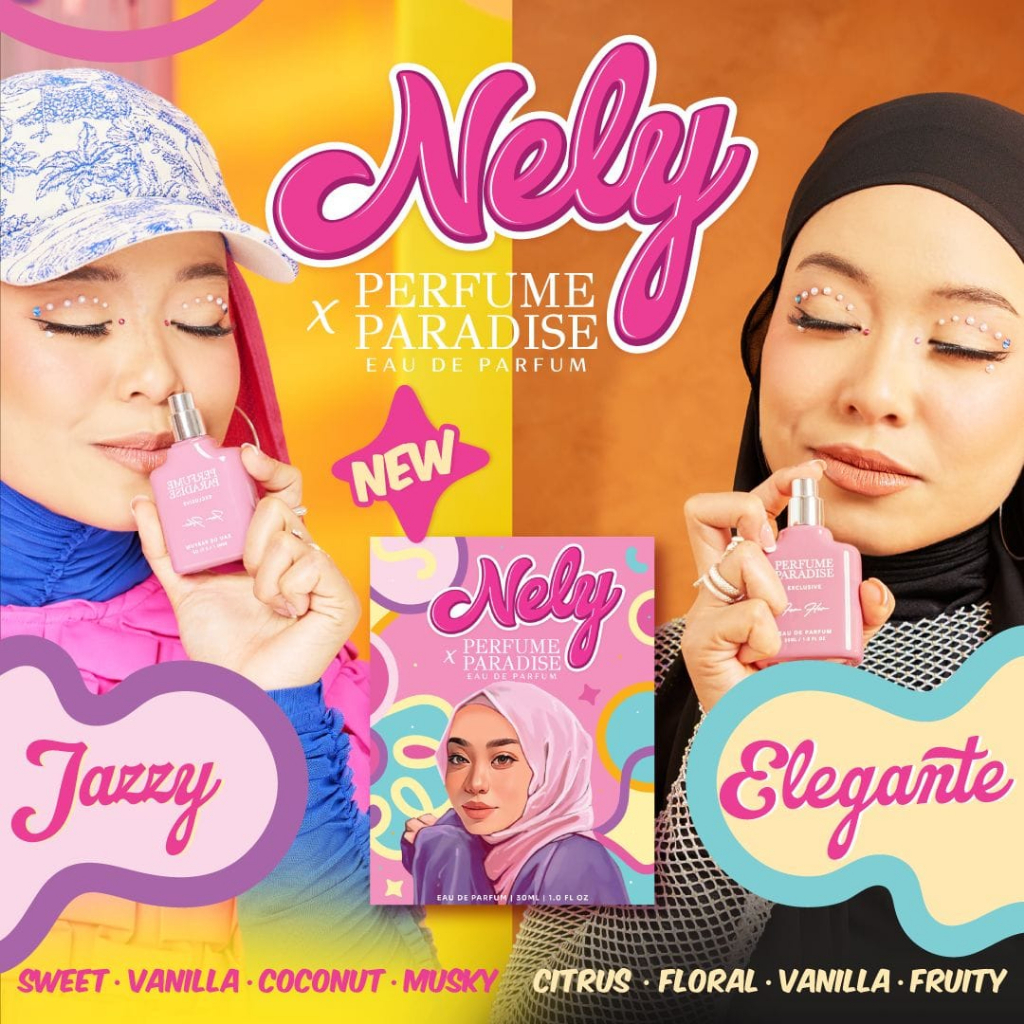 Perfume Paradise X Nely Edition / EDP Inspired Edisi Nelly Nelysa Jazzy ...
