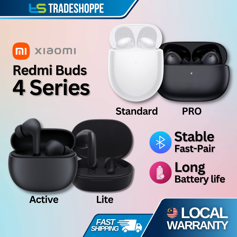 Xiaomi Redmi Buds 4 / Buds 4 Pro / 4 Lite Triple Microphone AI Noise ...