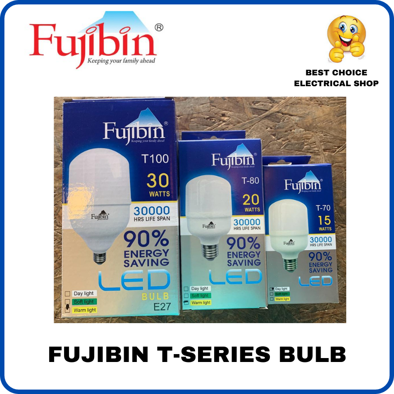 Fujibin T-SERIES E27 Energy Saving LED Bulb 15W 20W 30W (Daylight/ Warm ...
