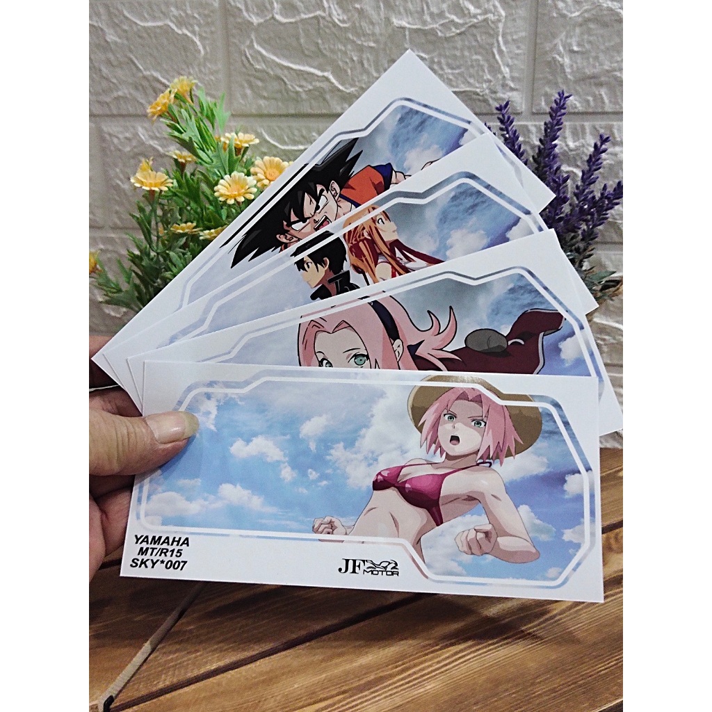 Sticker Meter Kartun Yamaha R15/MT15 Sticker Meter Cartoon | Shopee ...