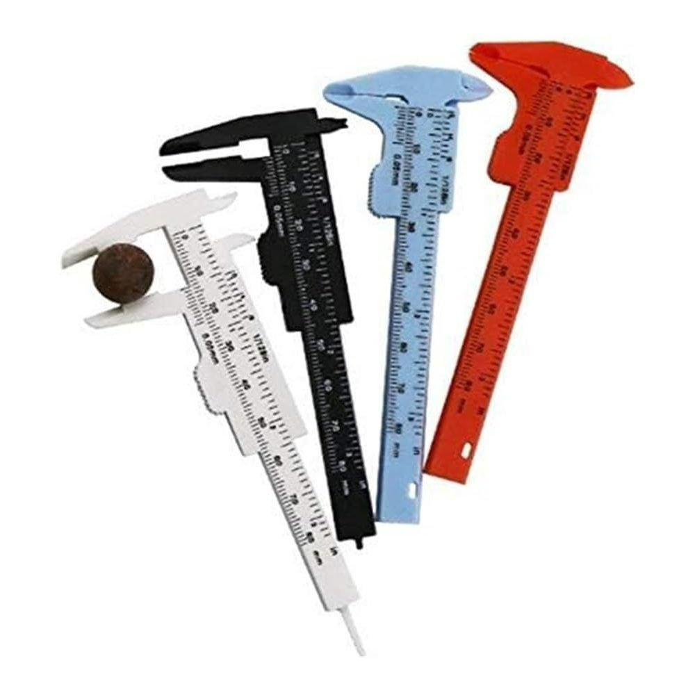 MANUAL Vernier Caliper Science Precision Ruler Depth Measurement Ruler ...
